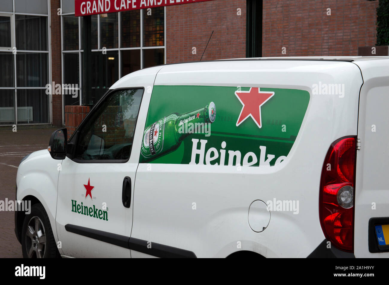 Heineken Beer Company Car At Amsterdam The Netherlands 2019 Stock Photo ...