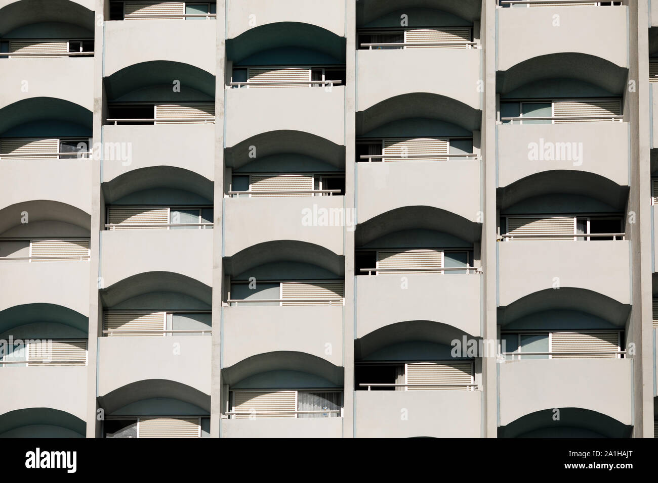 Hotel apartment balcony texture pattern. facade of a apartment building ...