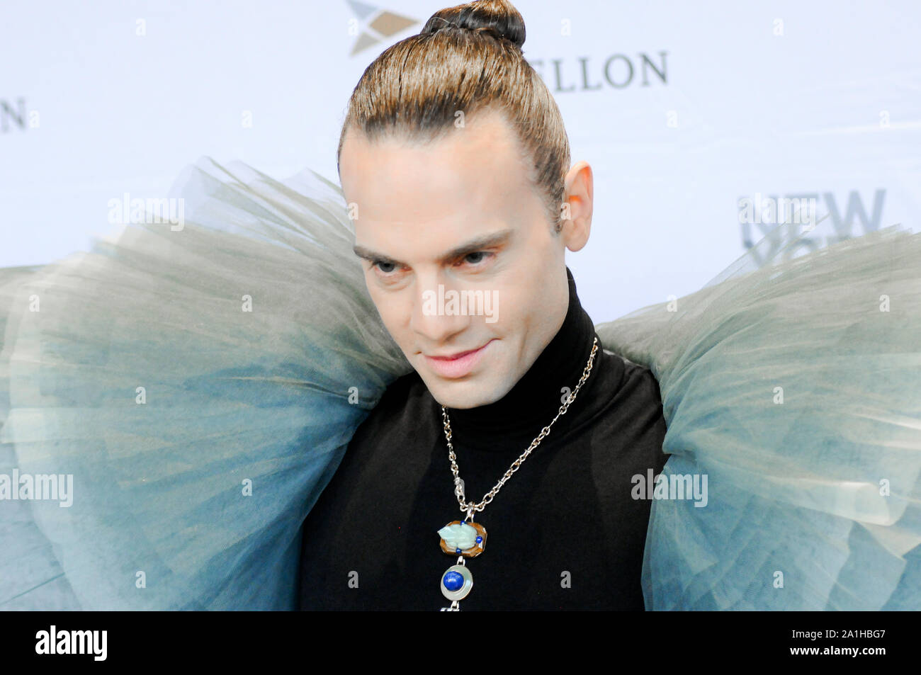 New York City, United States. 26th Sep, 2019. Jordan Roth attends the ...