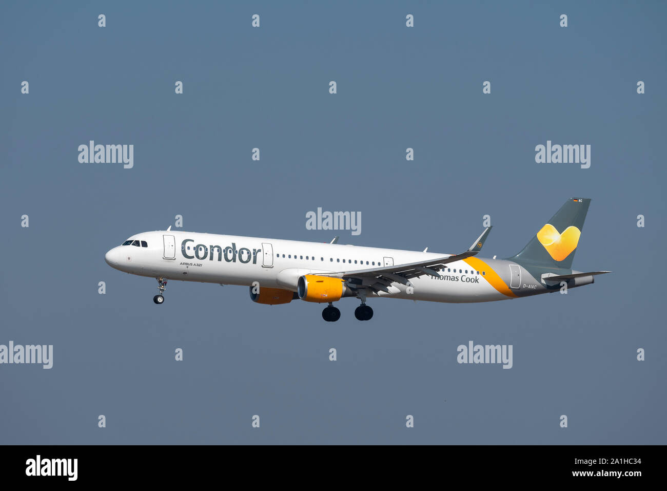 Munich, Germany - March 23. 2019 : Thomas Cook Condor Airbus A321-211 ...