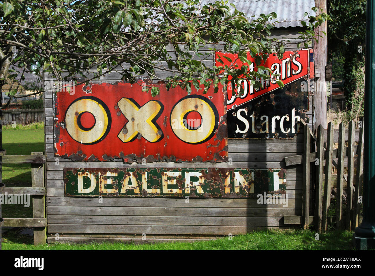 Old Advertising signs Stock Photo - Alamy