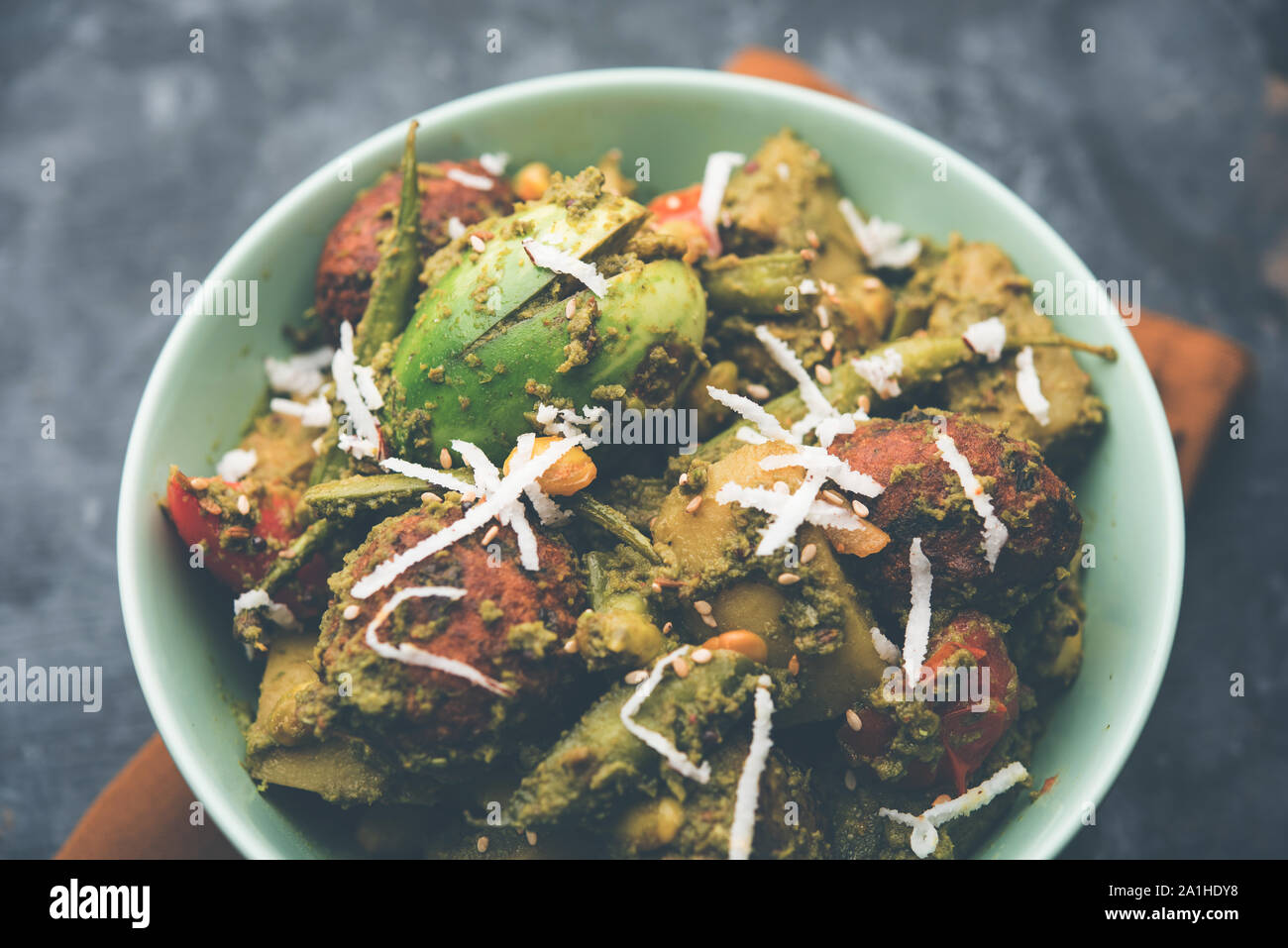 Undhiyu is a Gujarati mixed vegetable dish, specialty of Surat, India ...