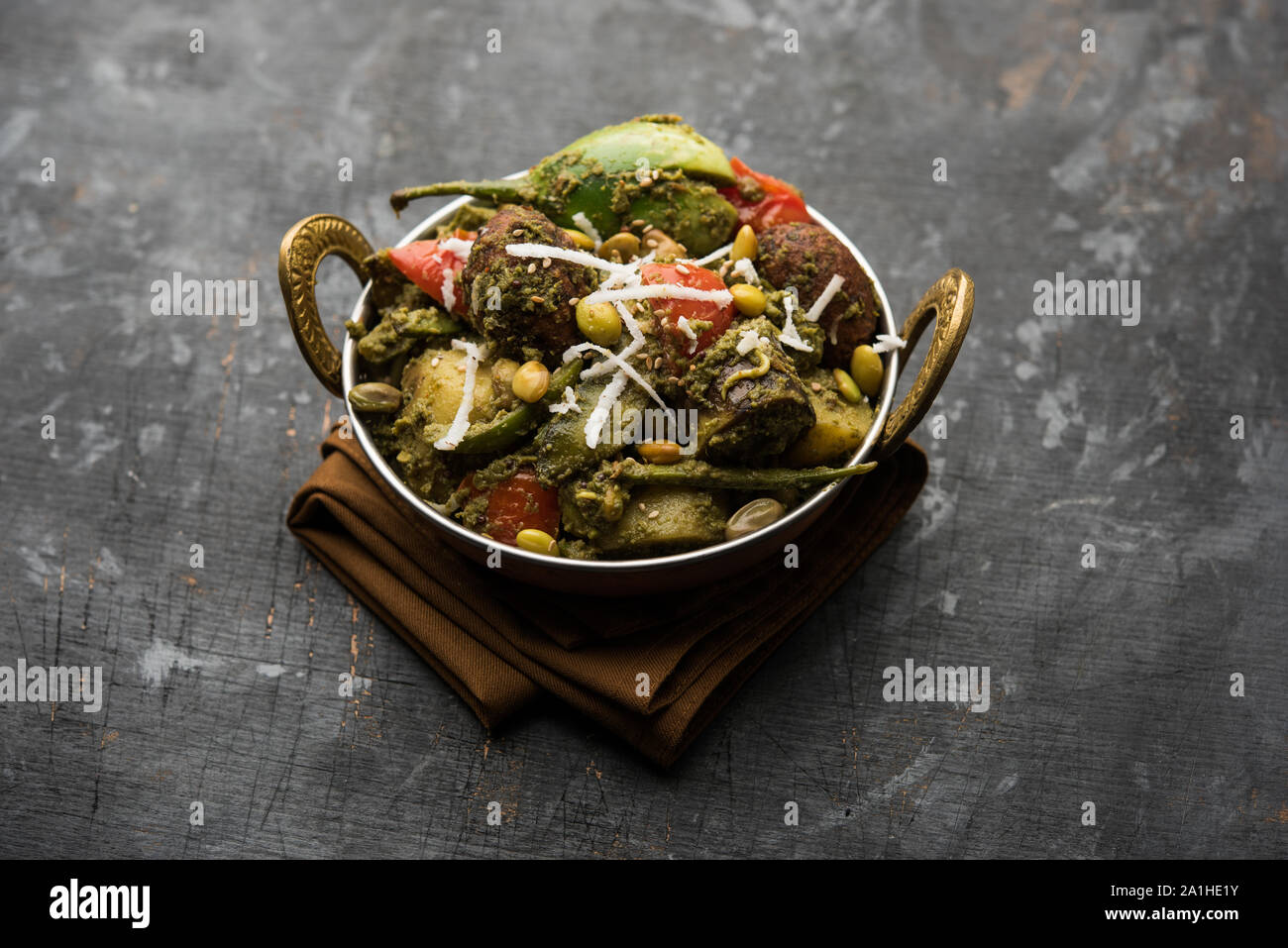 Undhiyu is a Gujarati mixed vegetable dish, specialty of Surat, India ...