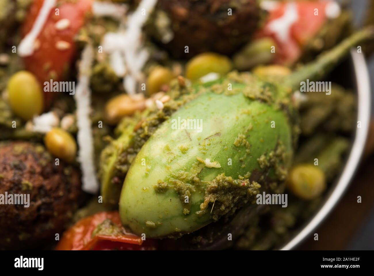 Undhiyu is a Gujarati mixed vegetable dish, specialty of Surat, India ...