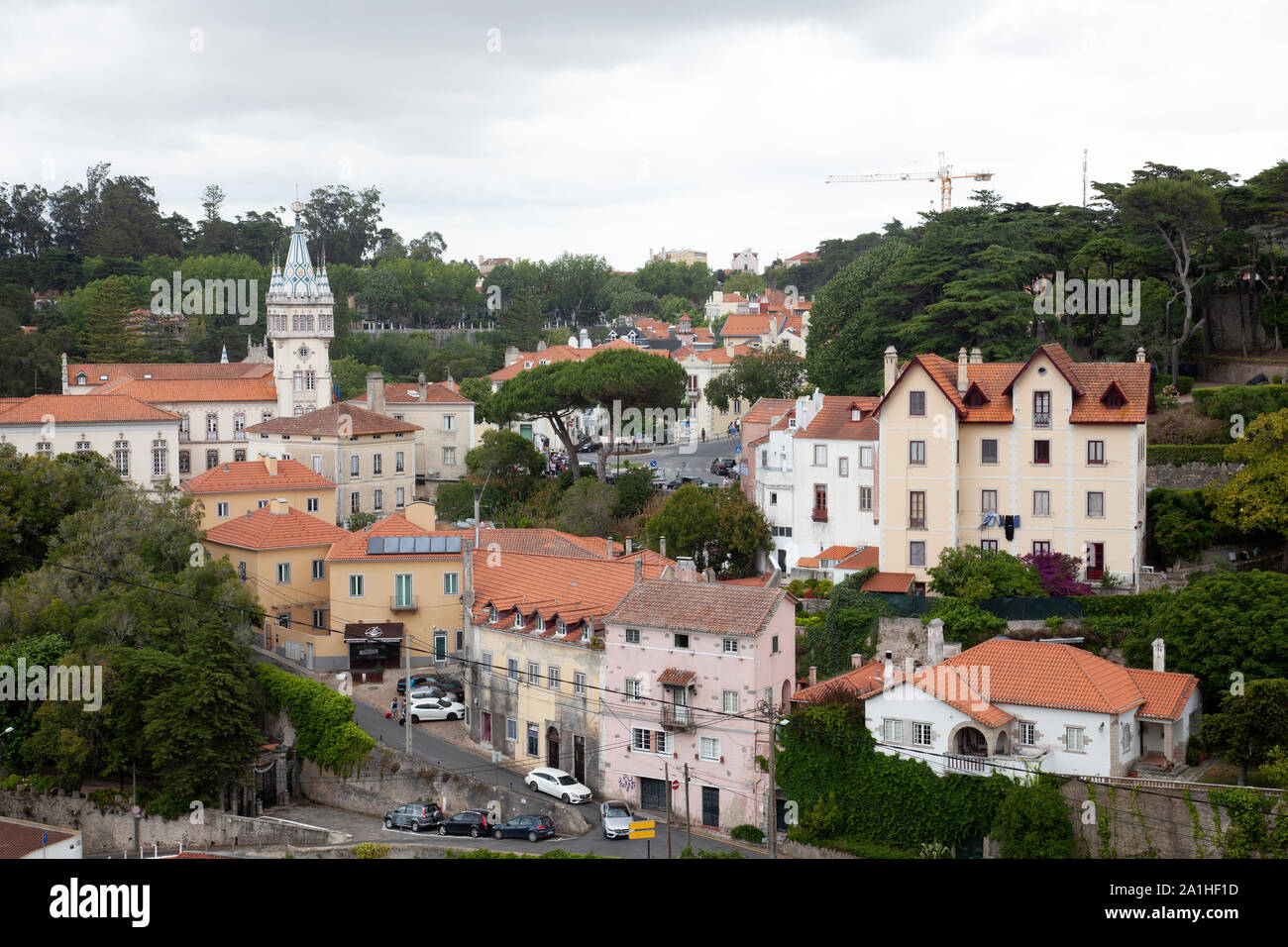 Sintra town center hi-res stock photography and images - Alamy