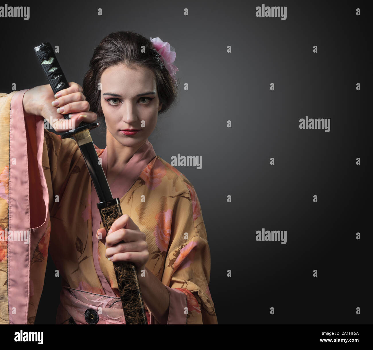 Katana japanese sword hi-res stock photography and images - Alamy