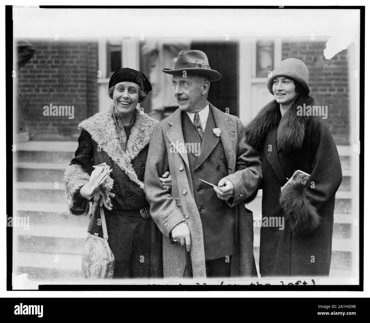 Mrs. William [Caroline Stoddard] Mitchell (on the left), Mr. Sidney ...
