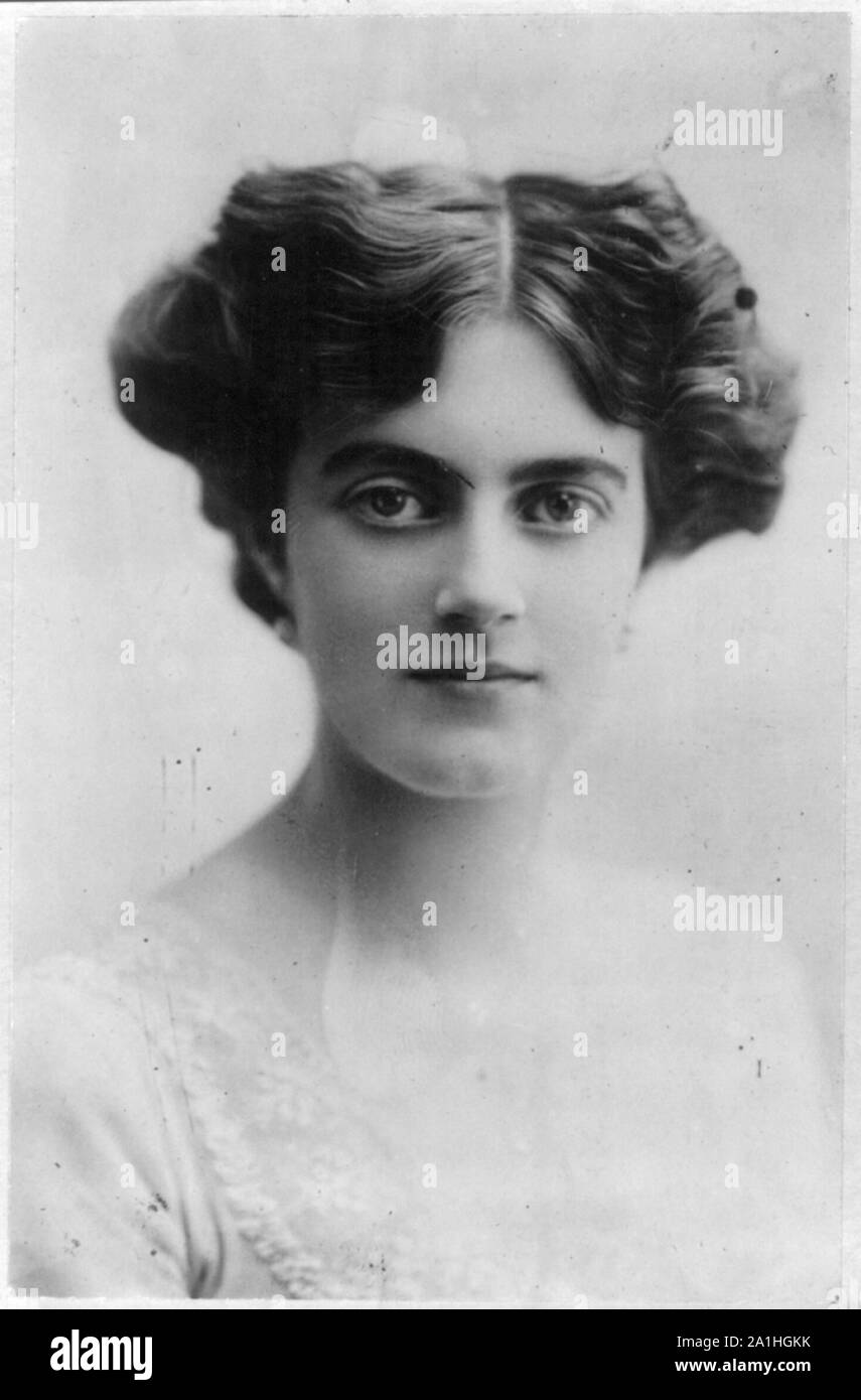 Mrs. Winston Leonard Spencer Churchill Stock Photo - Alamy