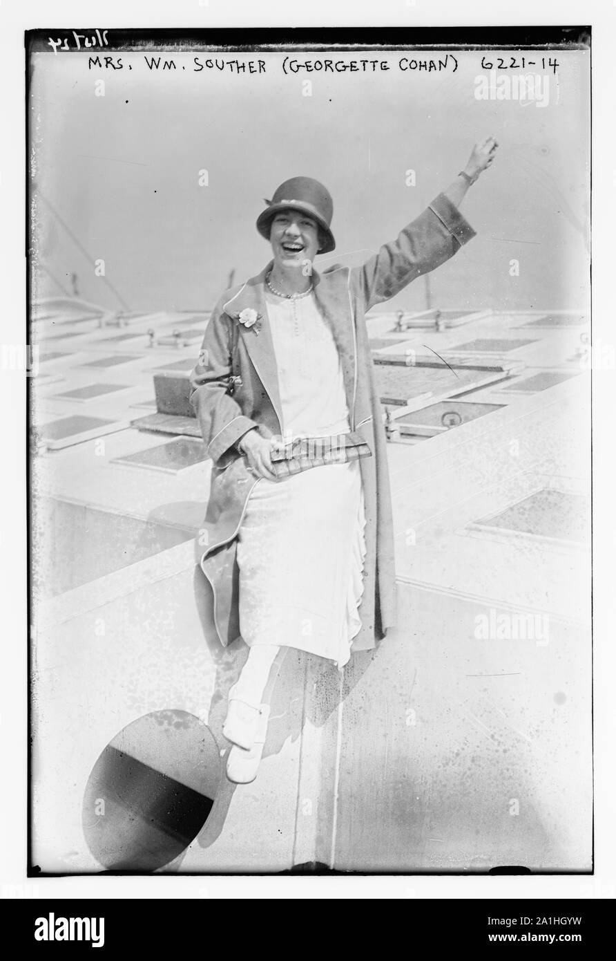 Mrs. Wm. Souther[n] (Georgette Cohan Stock Photo - Alamy