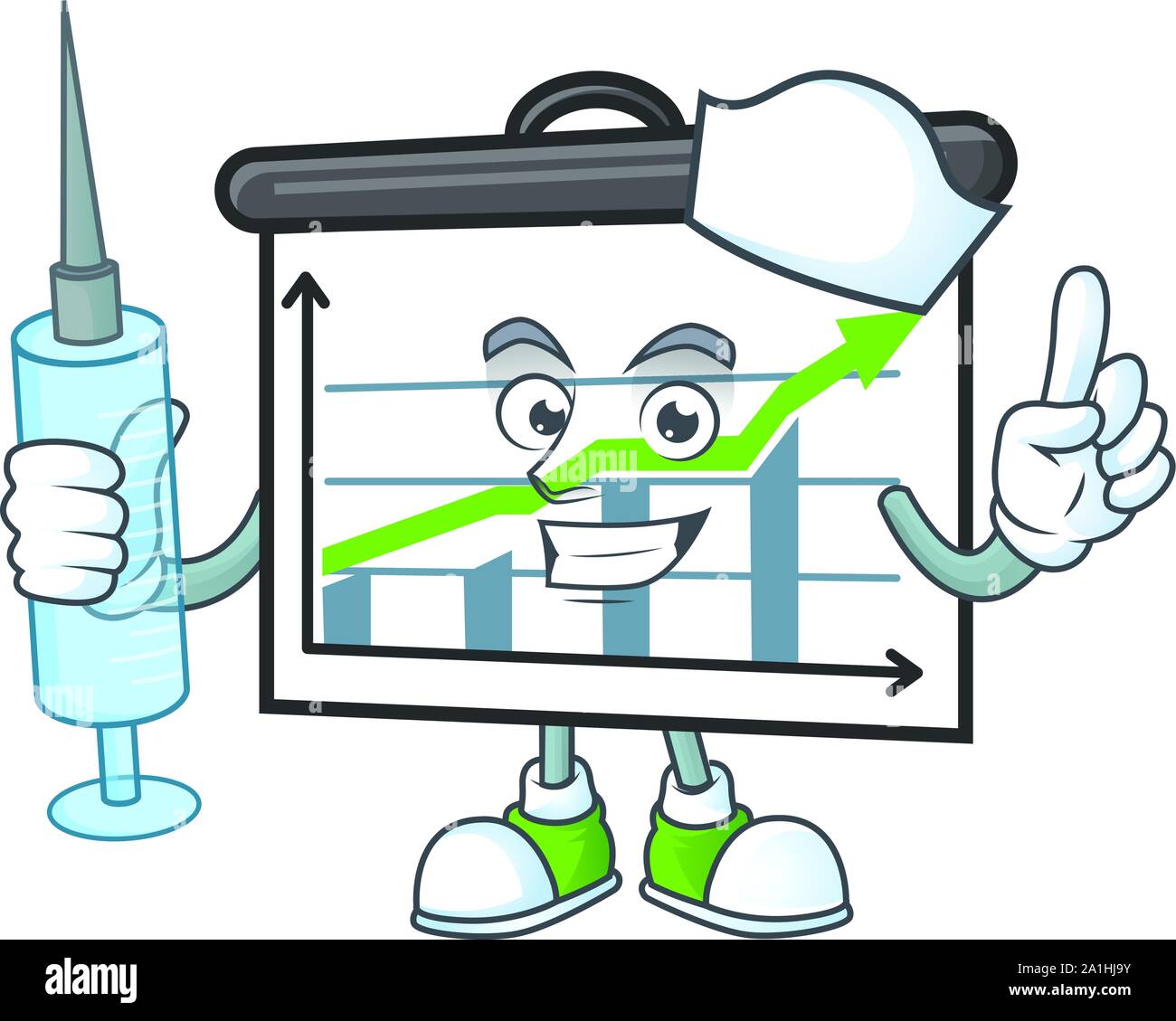 Nurse presentation board Stock Vector Images - Alamy