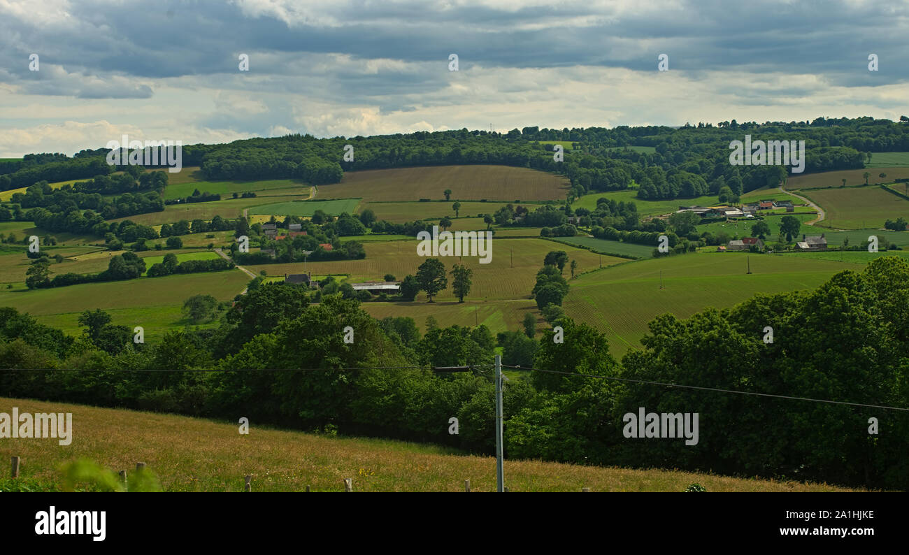 Normandy hill hi-res stock photography and images - Alamy