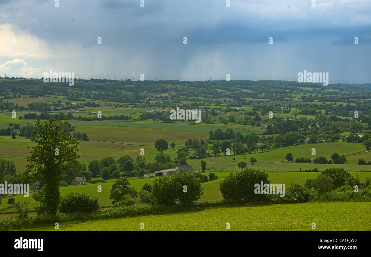 Normandy landscape hi-res stock photography and images - Alamy