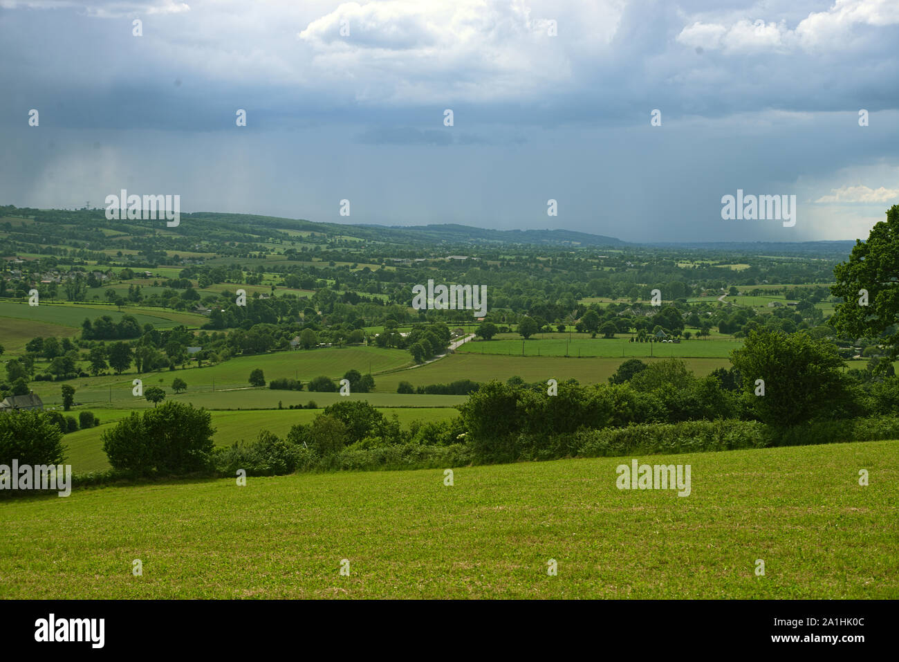 Normandy landscape hi-res stock photography and images - Alamy