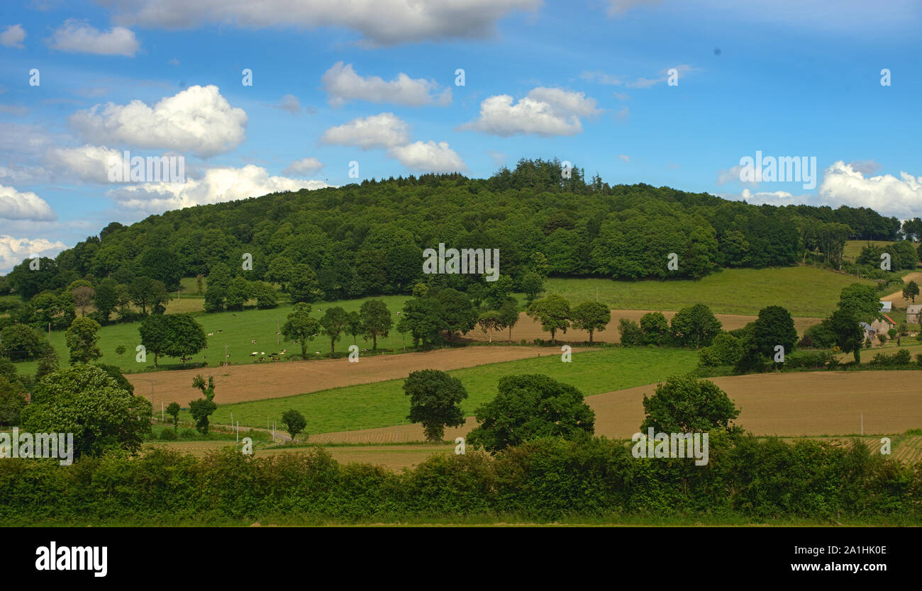 Normandy hill hi-res stock photography and images - Alamy