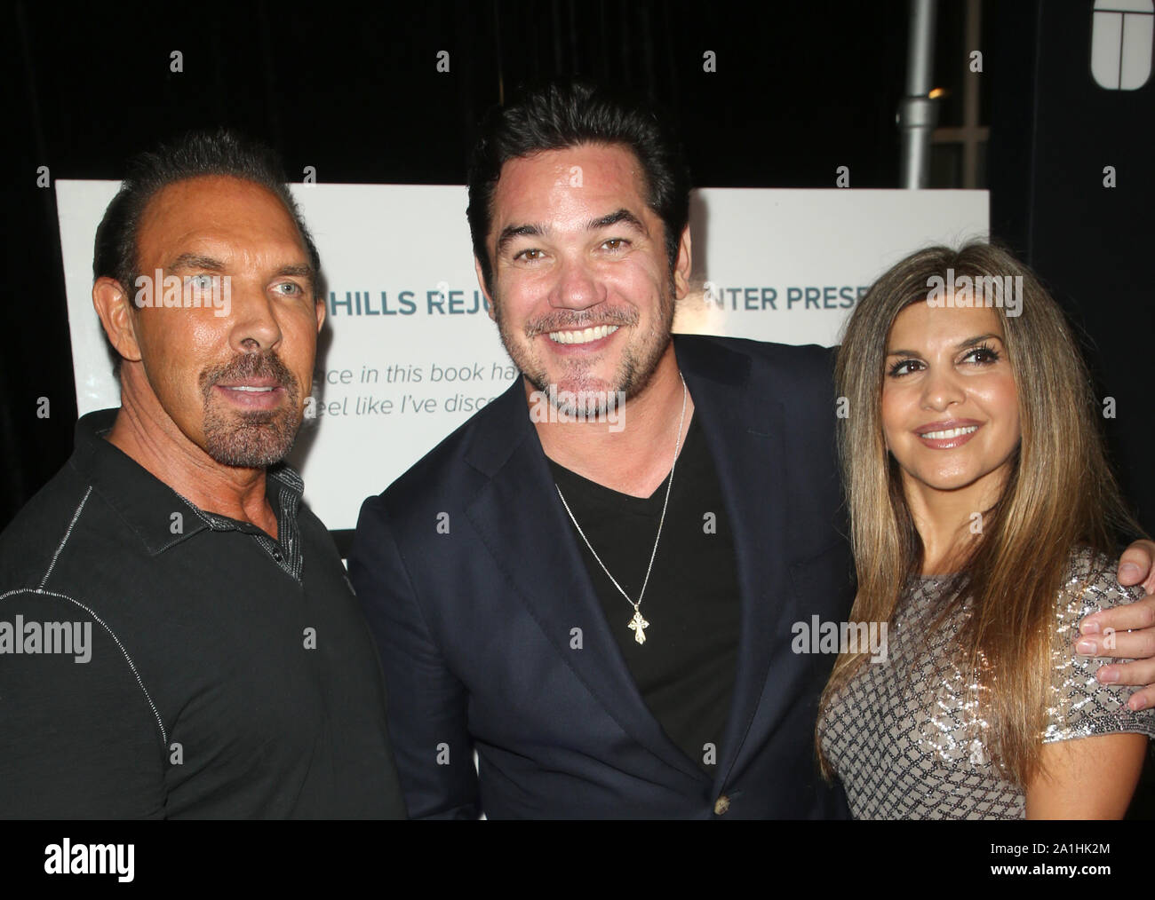 Los Angeles, Ca. 26th Sep, 2019. Dan Holtz, Dean Cain, Angie Sadeghi ...