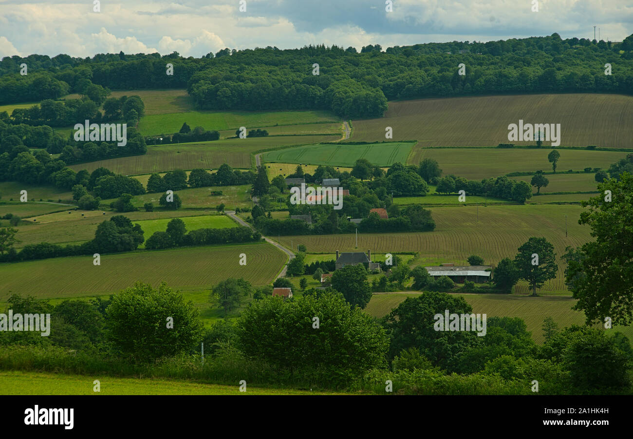 Normandy countryside hi-res stock photography and images - Alamy