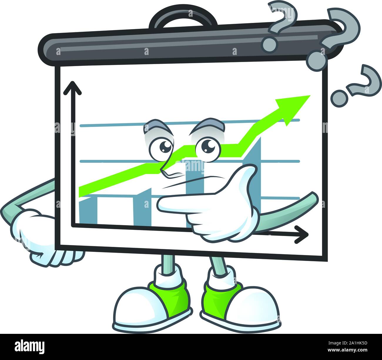 Thinking up graphic board on white background Stock Vector Image & Art ...