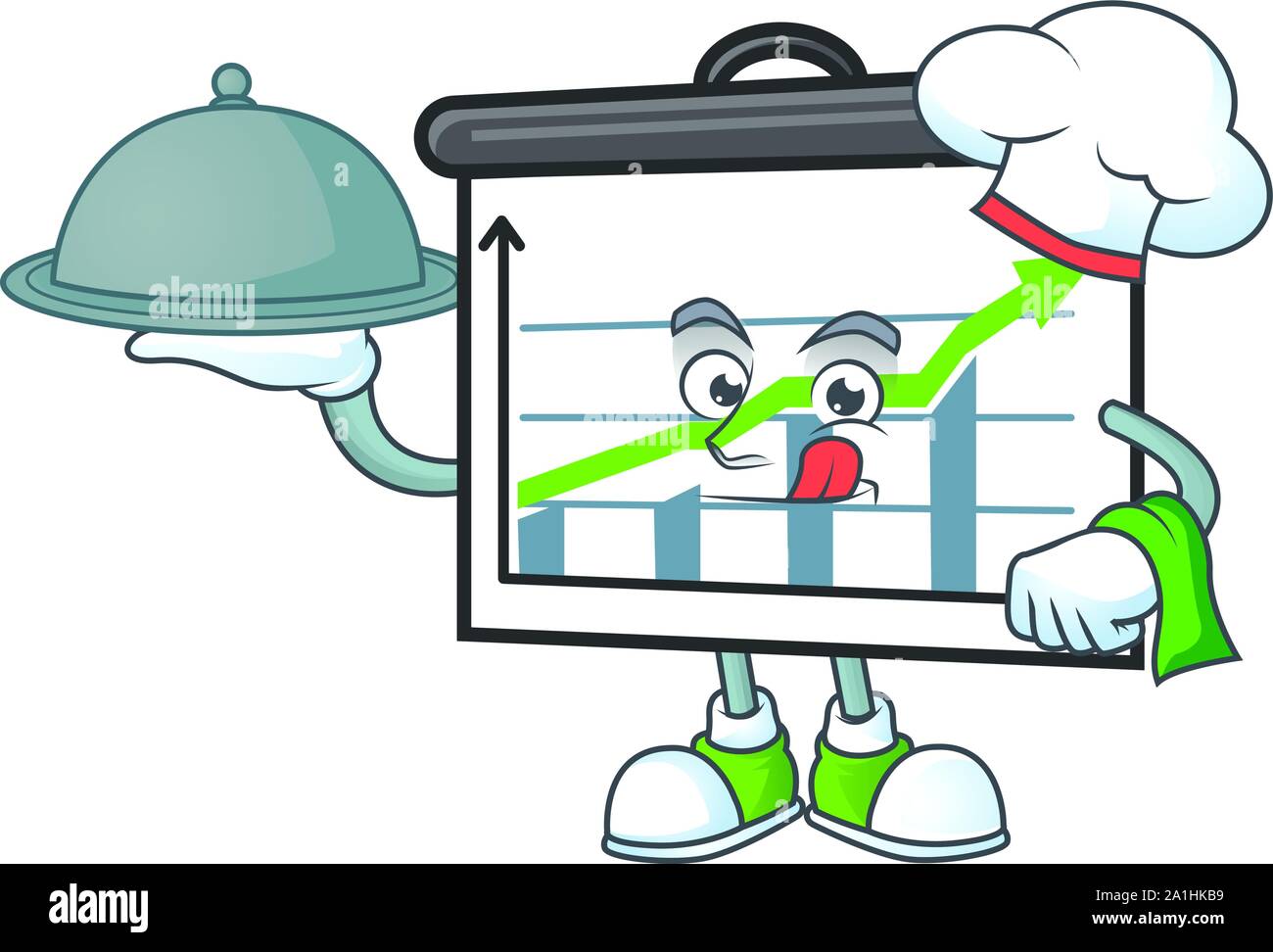 Businessman meeting with chef Stock Vector Images - Alamy