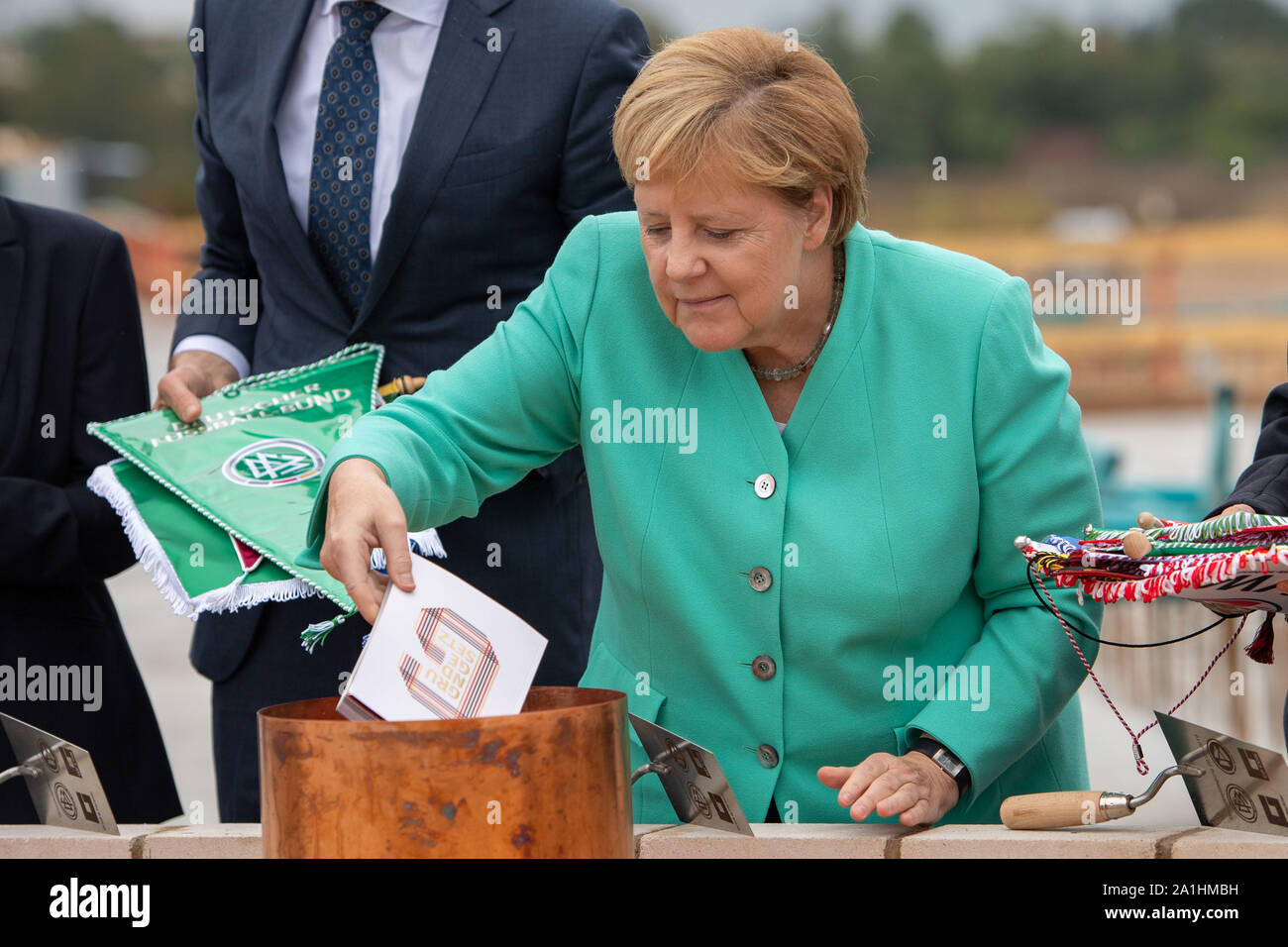 Frankfurt, Germany. 26th Sep, 2019. Dr. Angela MERKEL (Chancellor GER ...