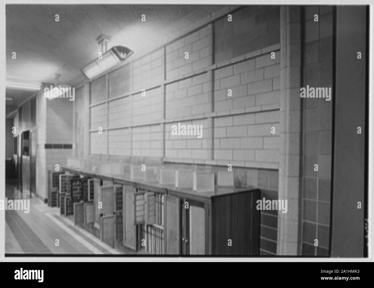 Municipal Building material display, New York City Stock Photo - Alamy