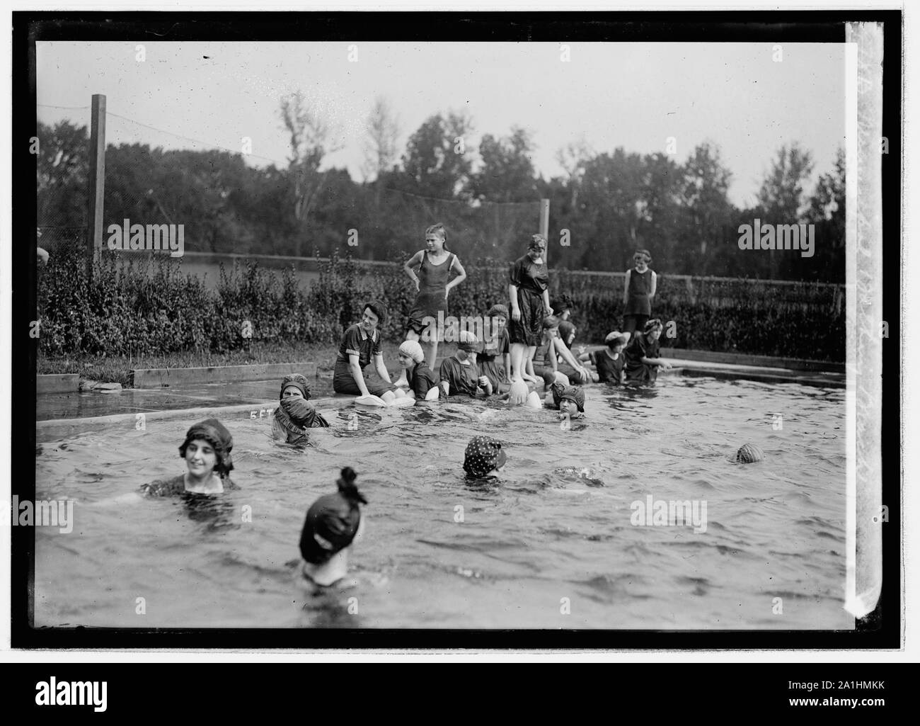 Municipal Bathing Beach Stock Photo - Alamy