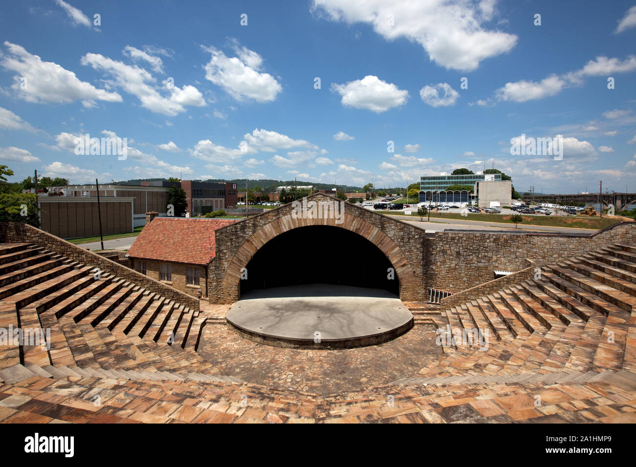 Municipal amphitheater, Gadsden, Alabama Stock Photo - Alamy