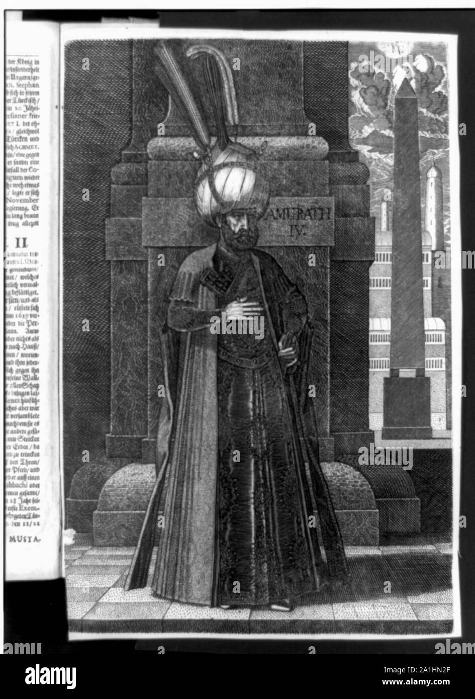 Murad (Amurath) IV, Sultan of the Turks, 1612-1640, full-length ...