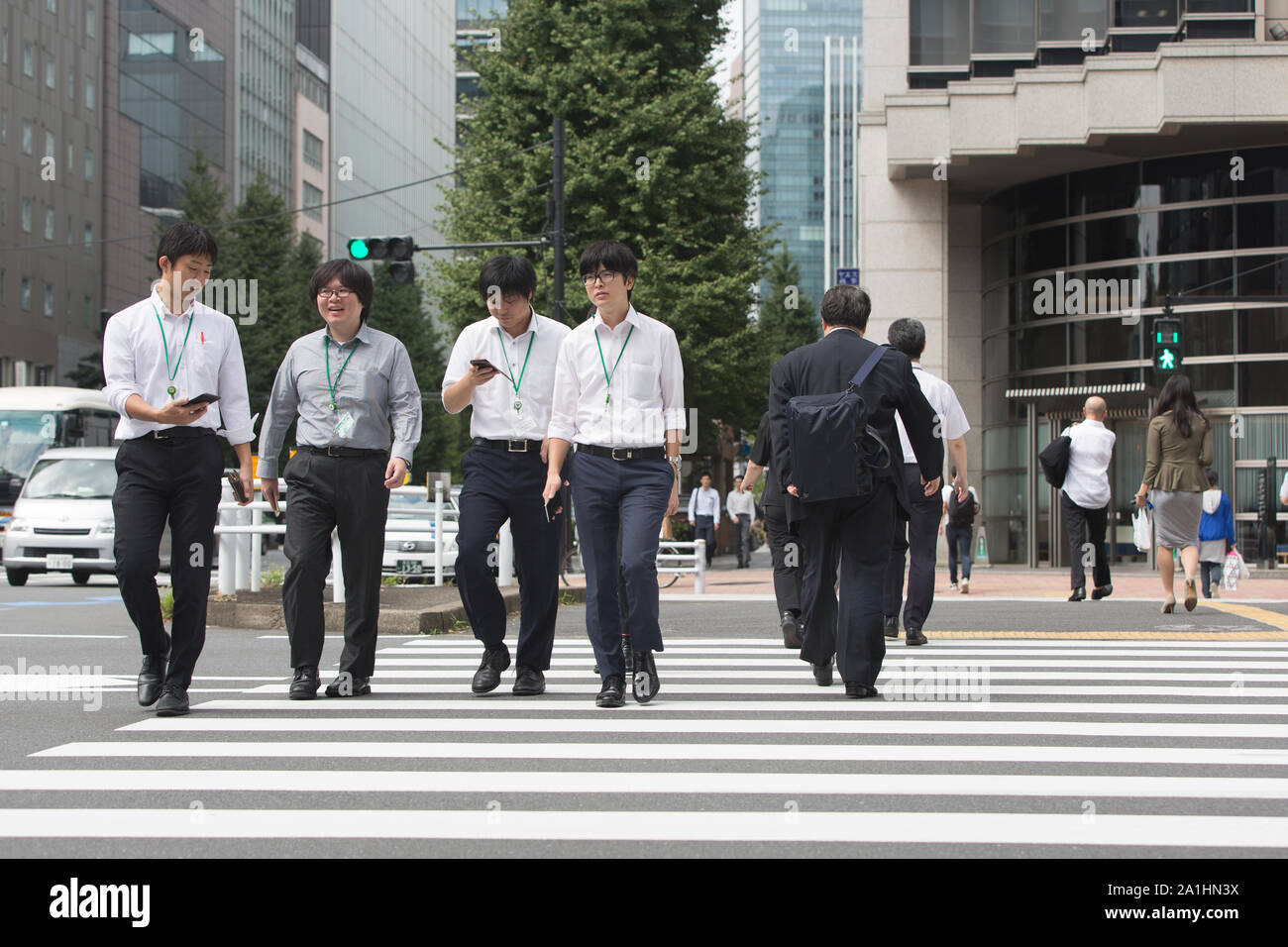 Japanese crossing hi-res stock photography and images - Alamy
