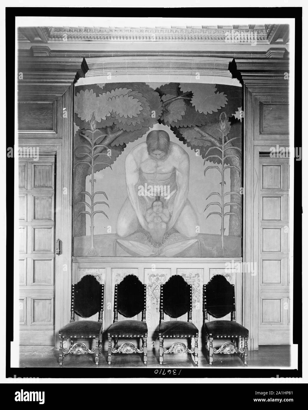 Mural at the Mexican Embassy, Washington, D.C Stock Photo - Alamy