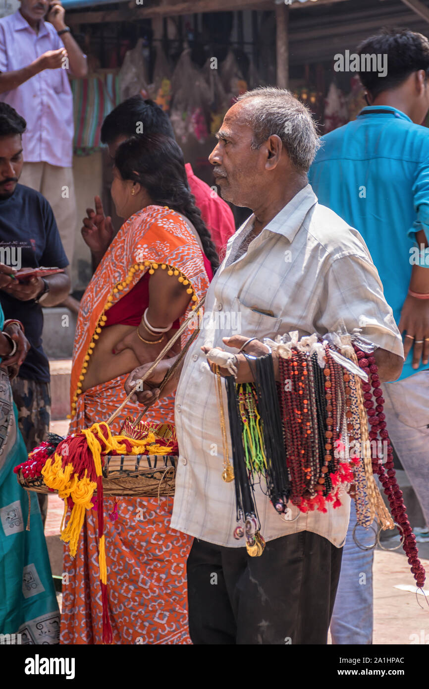 Indian rudraksha japa mala prayer hi-res stock photography and images ...