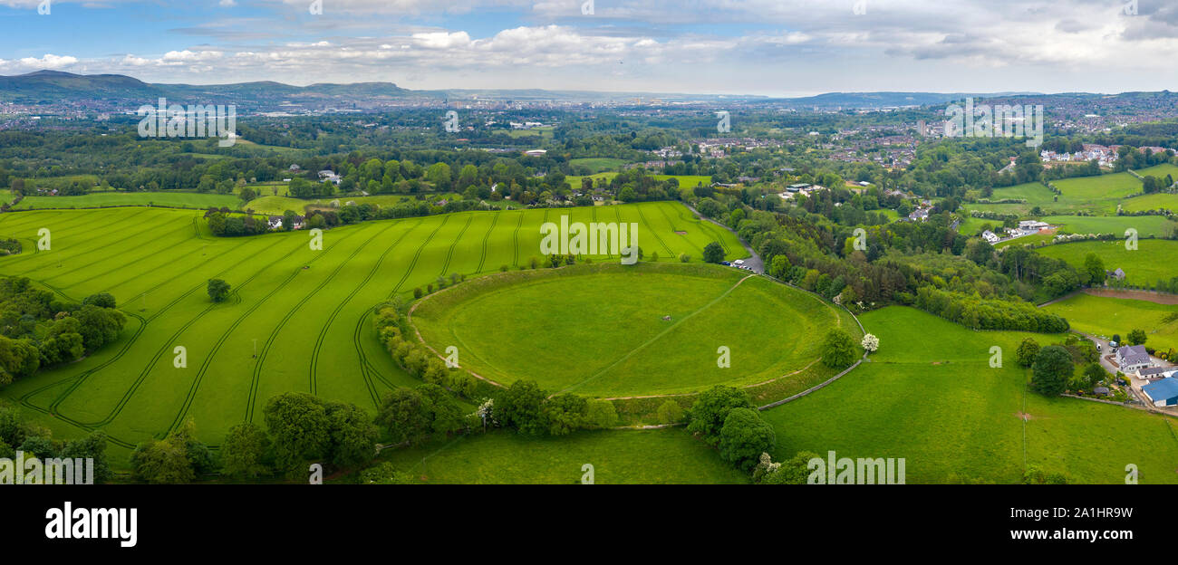 Ring fort aerial hi-res stock photography and images - Alamy