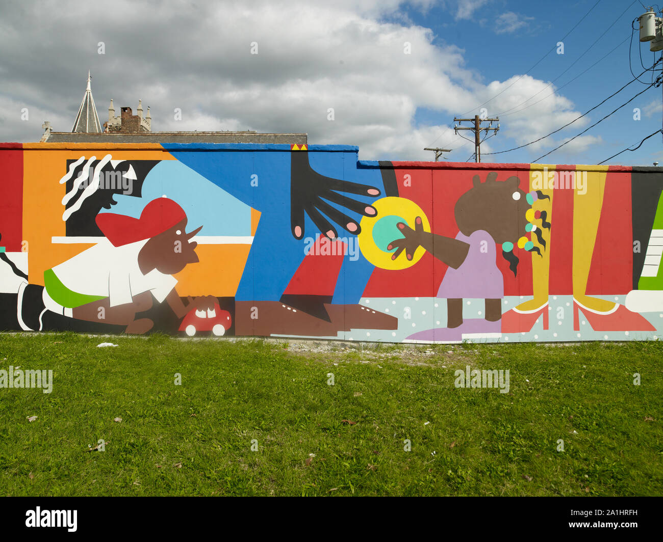 Mural, Baltimore, Maryland Stock Photo - Alamy