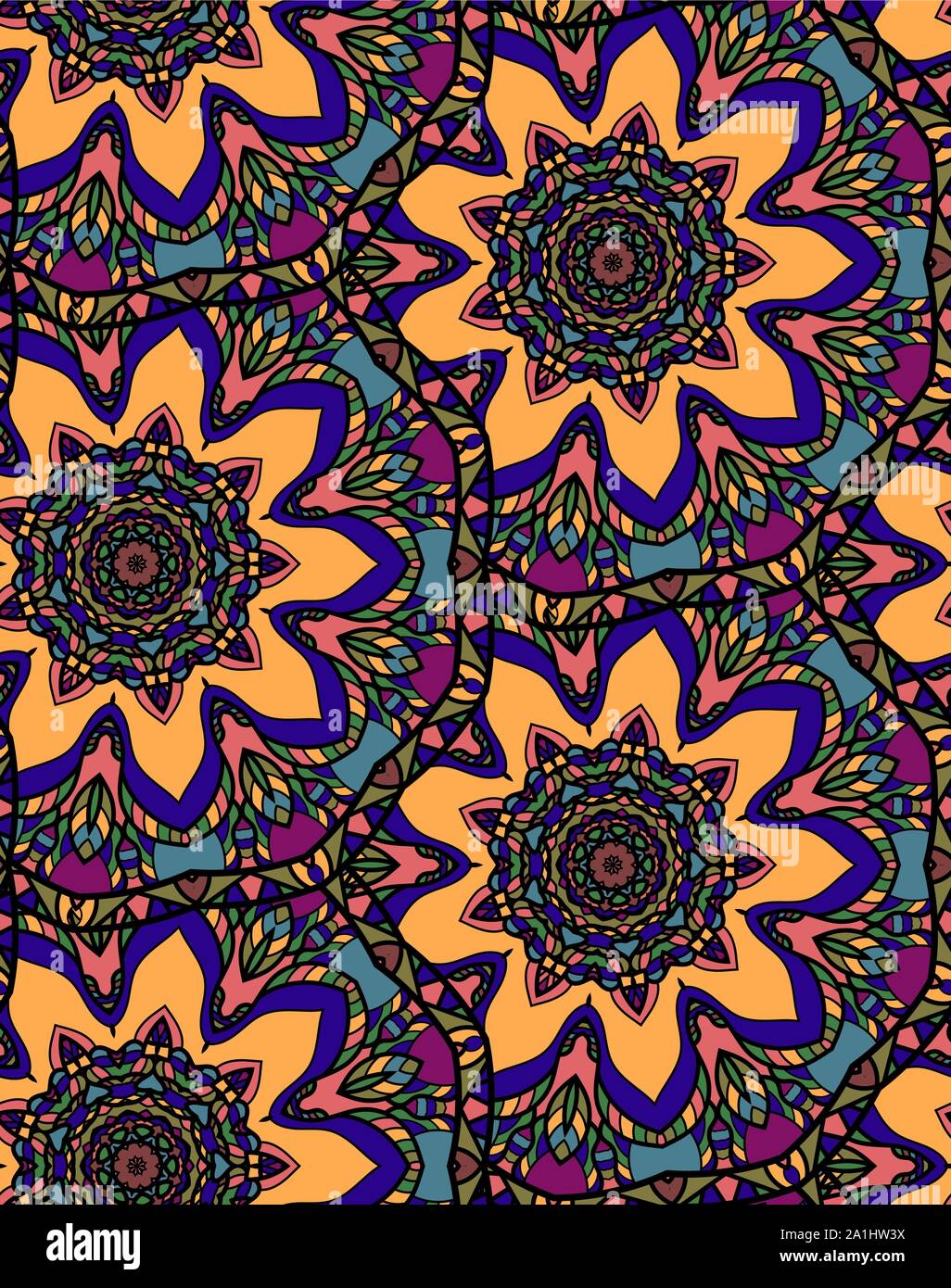 Mandala indonesia Stock Vector Images - Alamy