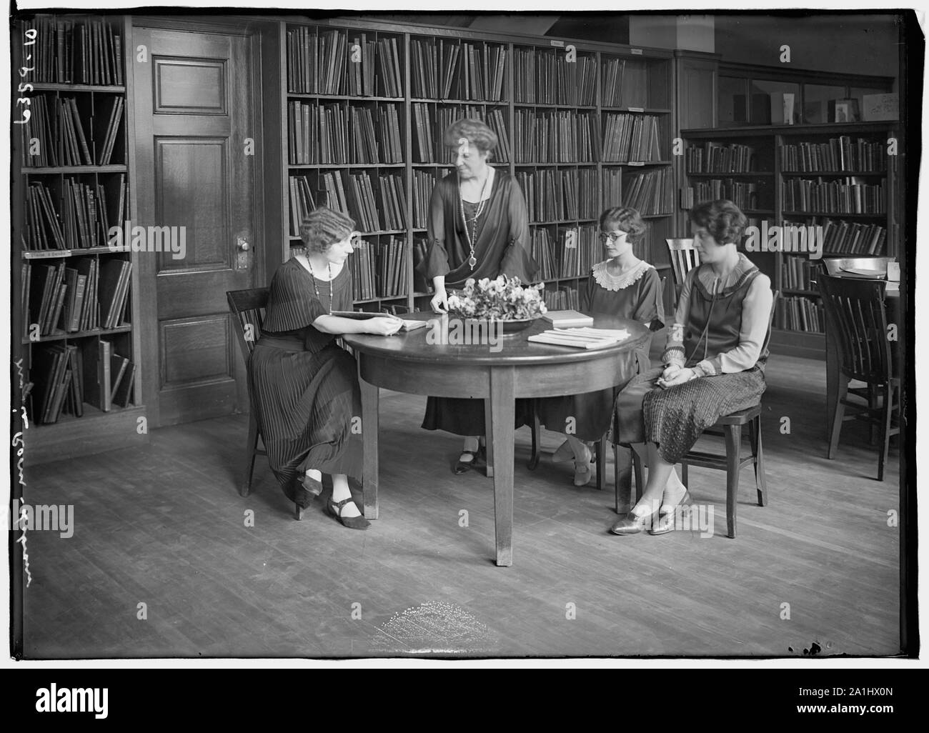 Music Room - Library - 58th St. (N.Y Stock Photo - Alamy