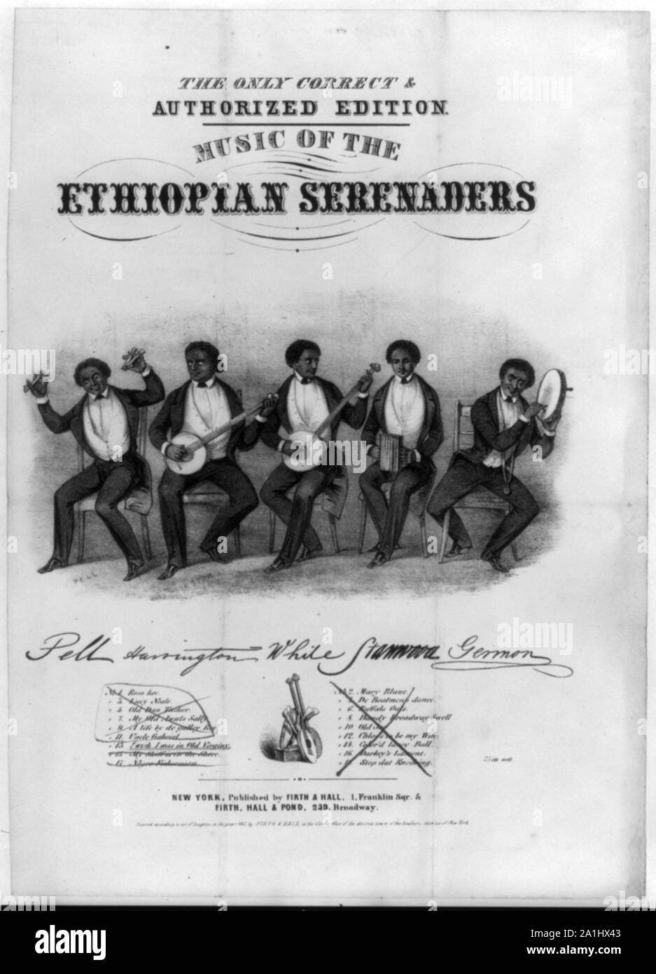 Ethiopian serenaders hi-res stock photography and images - Alamy