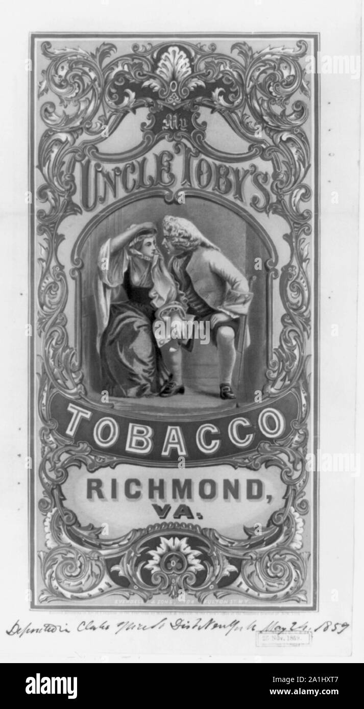Packaging tobacco Black and White Stock Photos & Images - Alamy