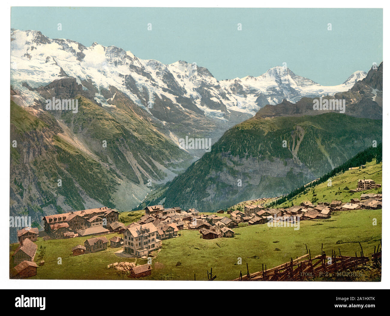 Murren switzerland Cut Out Stock Images & Pictures - Alamy