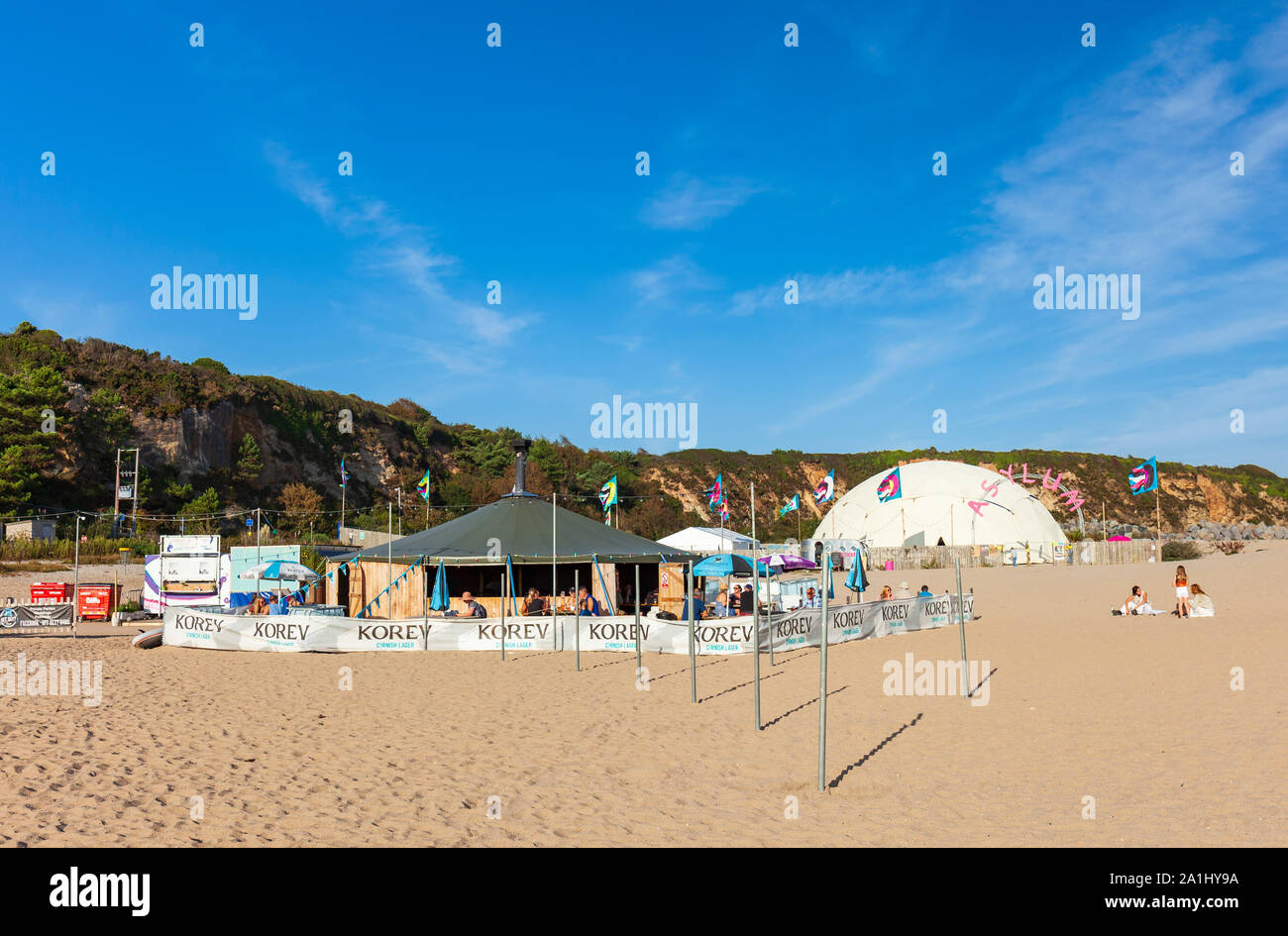 Carlyon Bay, Cornwall Stock Photo - Alamy