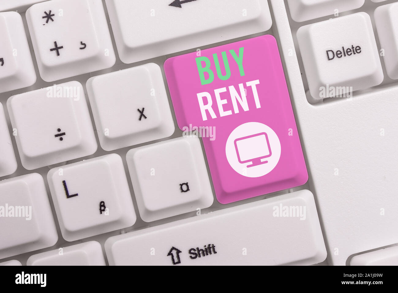 Business home versus office sign hi-res stock photography and images ...