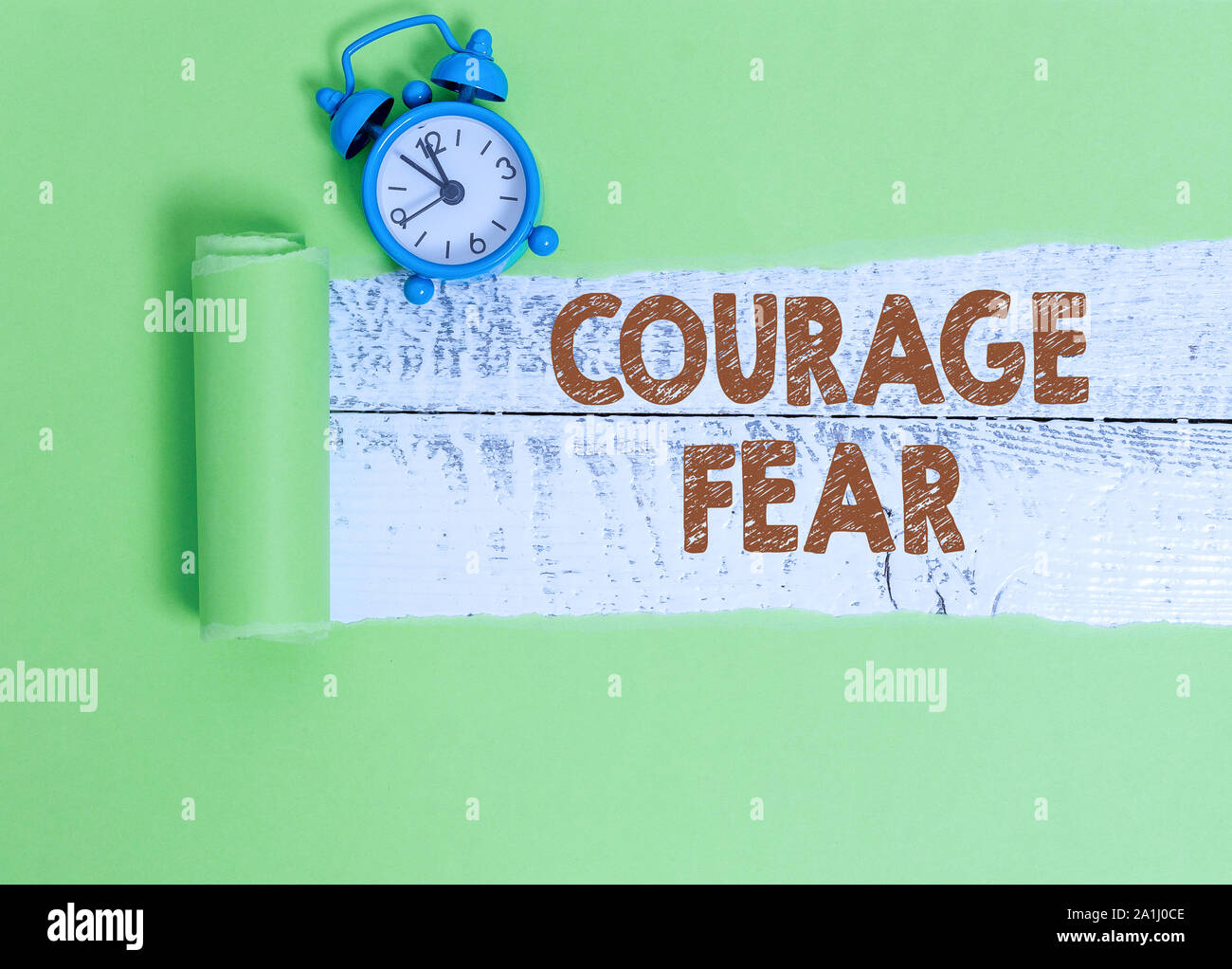 Conquering fear conceptual hi-res stock photography and images - Alamy