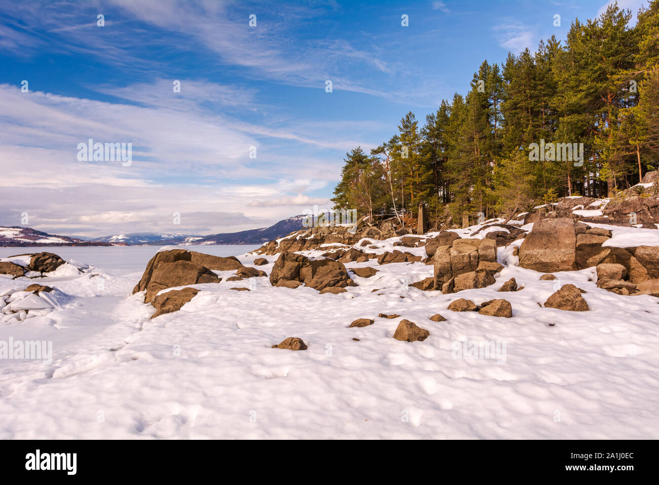 Lake mjosa hi-res stock photography and images - Alamy