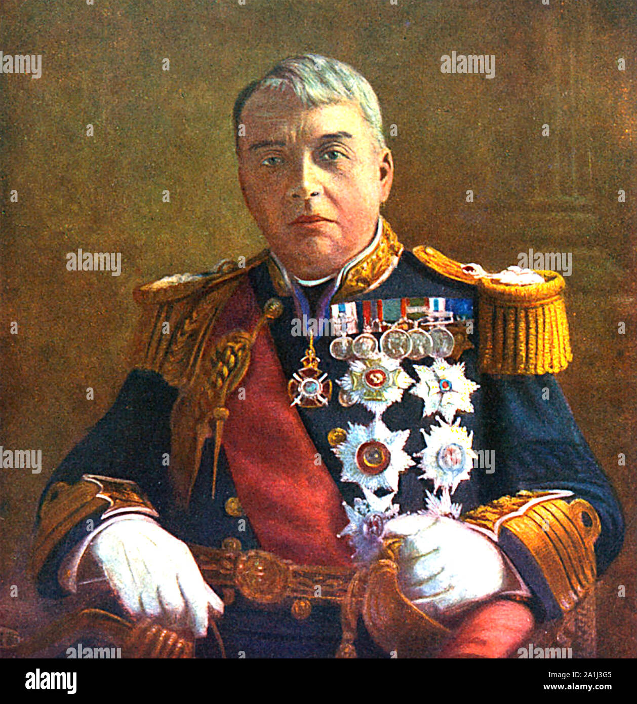 JOHN FISHER, 1st Baron Fisher (1841-1920) British admiral Stock Photo ...
