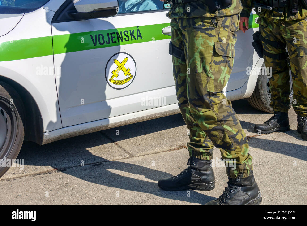 Czech military police, logo on MP car, Vojenska policie Czech Republic ...