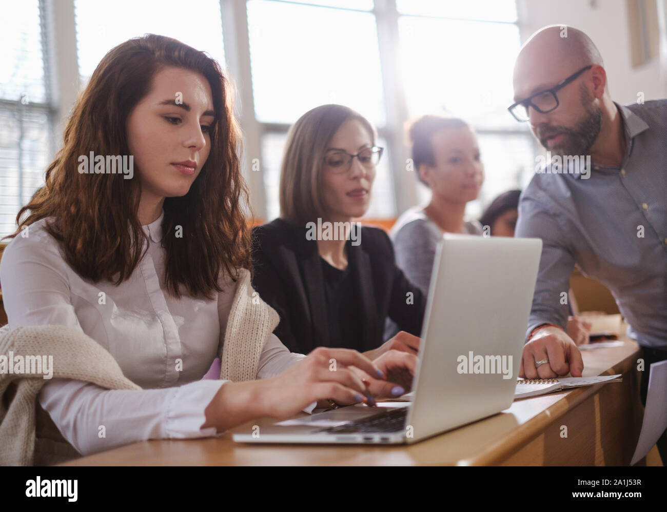 University lecturer ethnic hi-res stock photography and images - Alamy