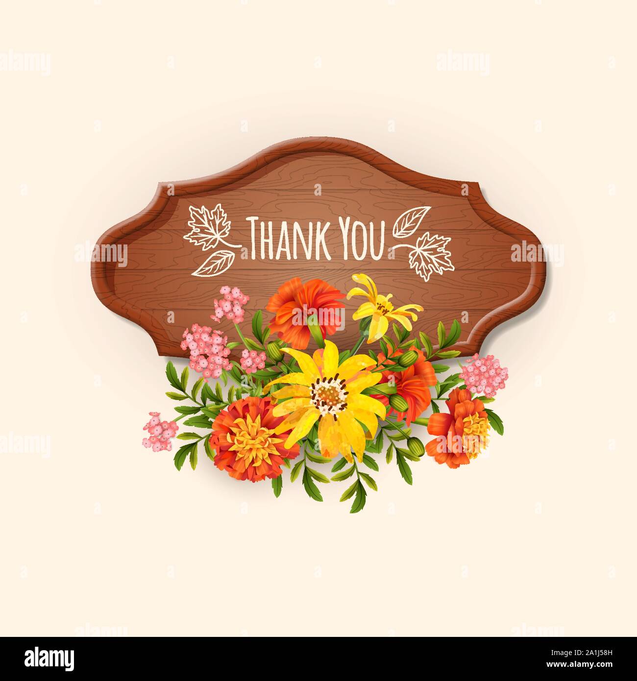 Thank you teacher card Stock Vector Images - Alamy