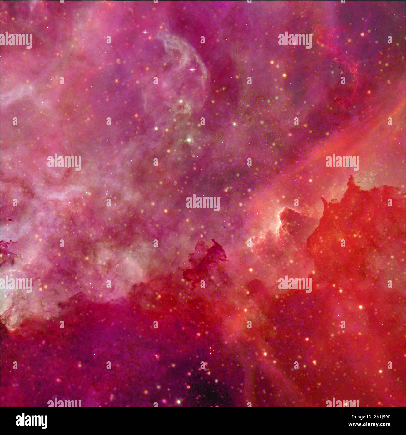 Nebula in outer space. Gas and dust clouds. Elements of this image ...
