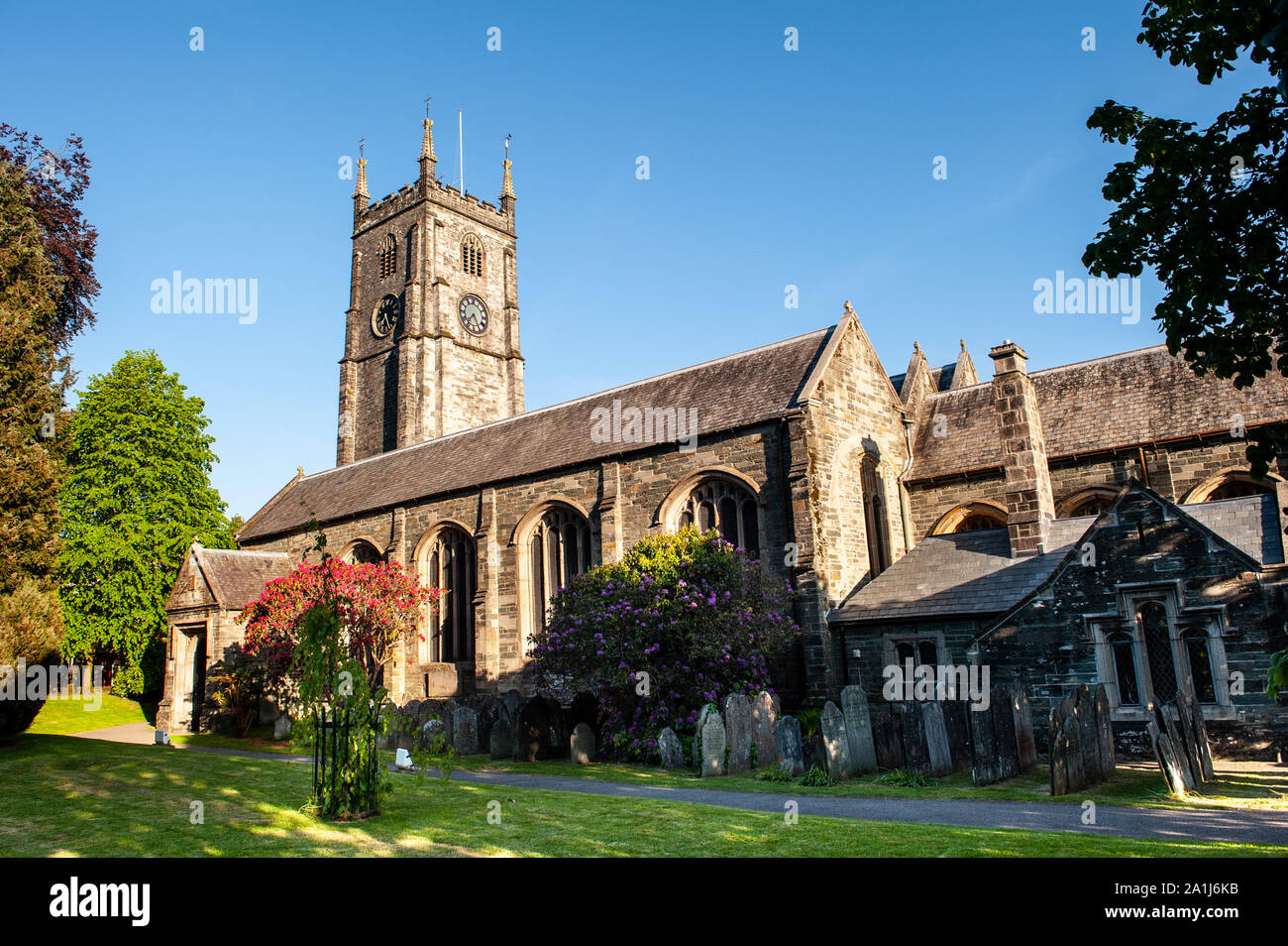 St Eustachius Parish church, Tavistock, Devon Stock Photo - Alamy