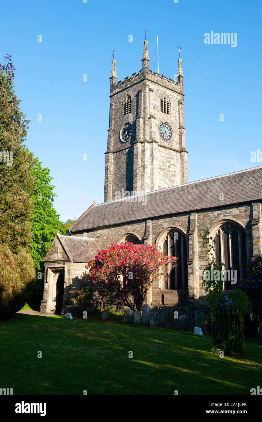 St Eustachius Parish church, Tavistock, Devon Stock Photo - Alamy
