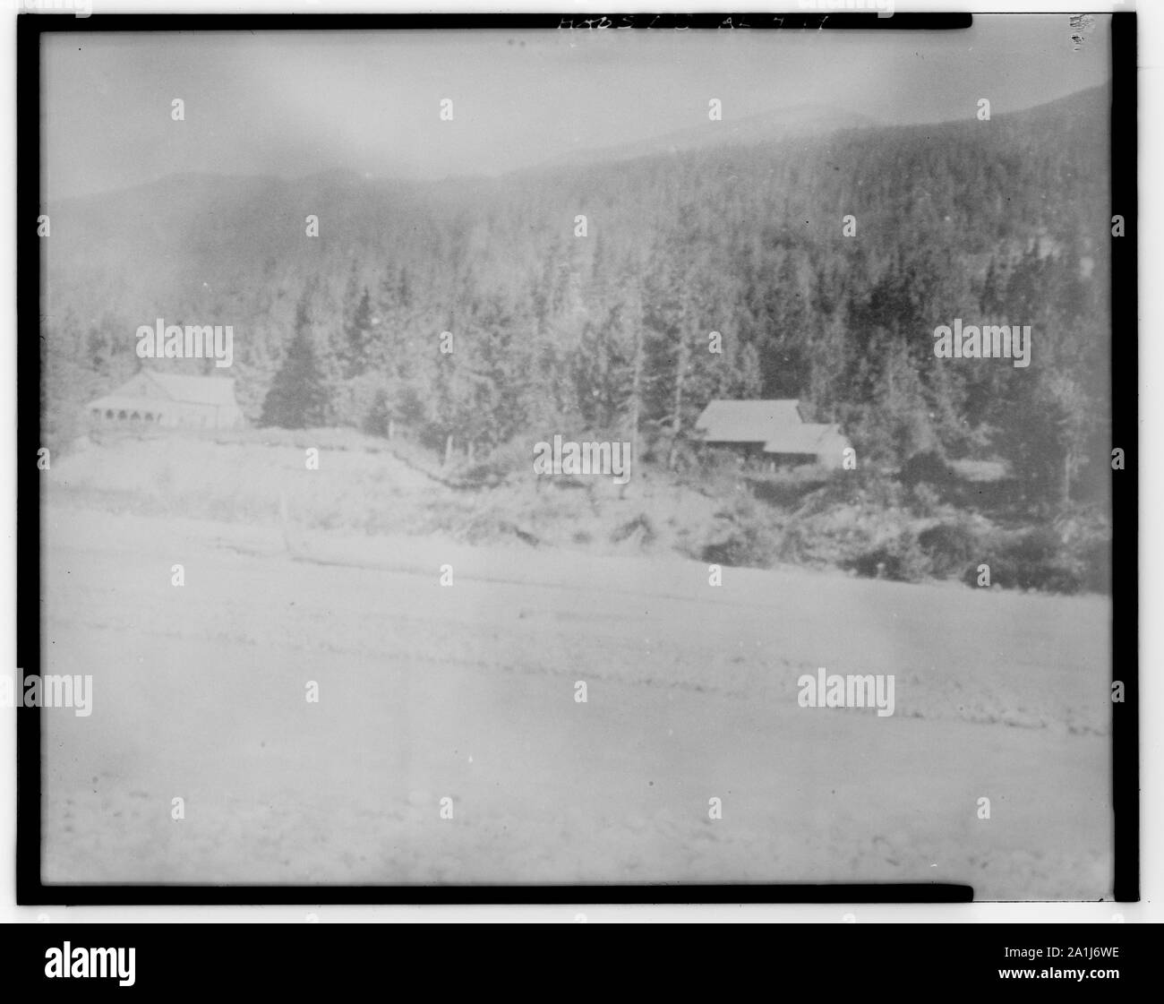 NWMP OFFICERS' QUARTERS, MAIN BUILDING OF DALTON CACHE (BUILDINGS J-K ...