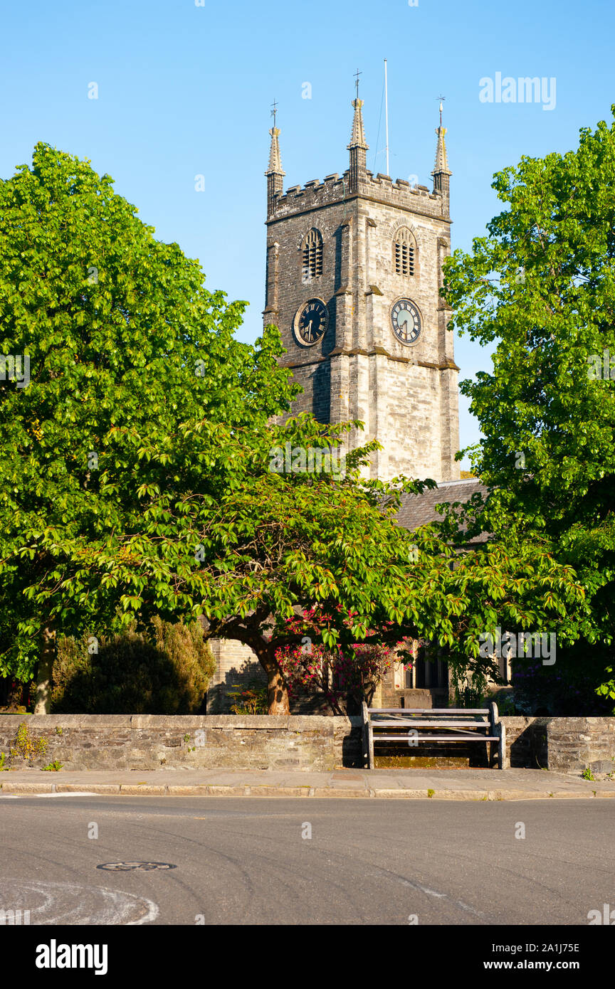 St Eustachius Parish church, Tavistock, Devon Stock Photo - Alamy